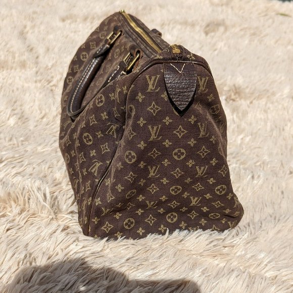 Louis Vuitton | Bags | Louis Vuitton Mini Lin Speedy 3 | Poshmark